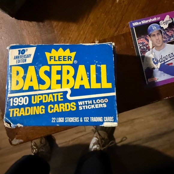 Games | Baseball 199 Update Trading Cards Blue | Poshmark